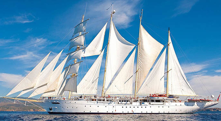 Alle Großsegler von Star Clippers im Mittelmeer unterwegs | Produkte